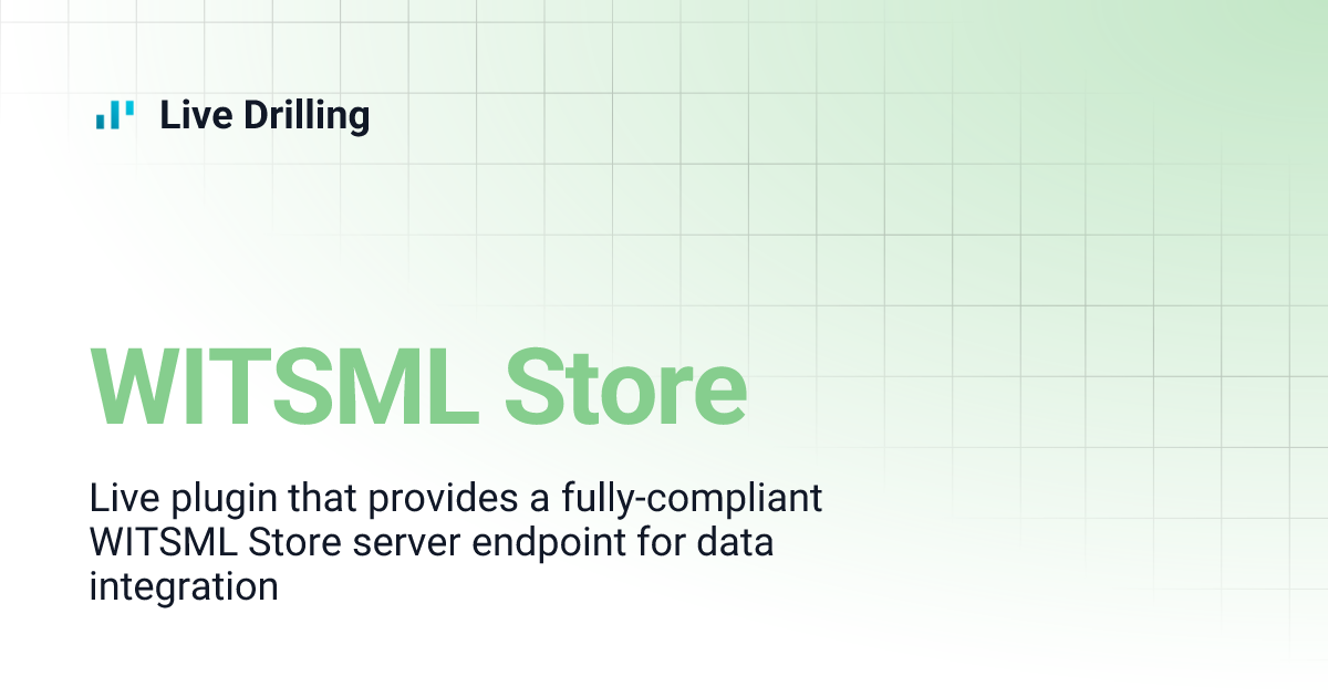 WITSML Store | Live Drilling